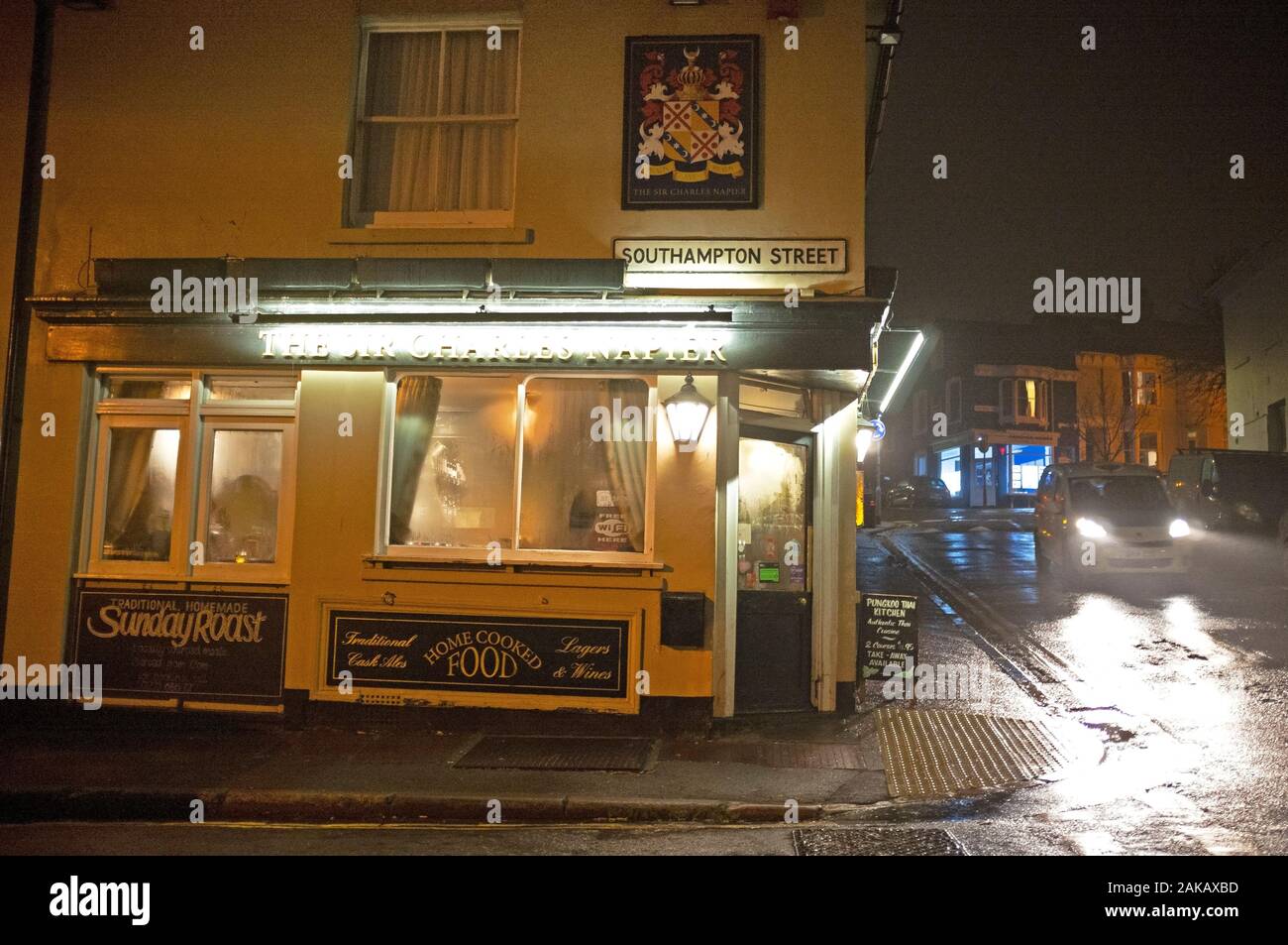 The Sir Charles Napier pub in Brighton Stock Photo - Alamy