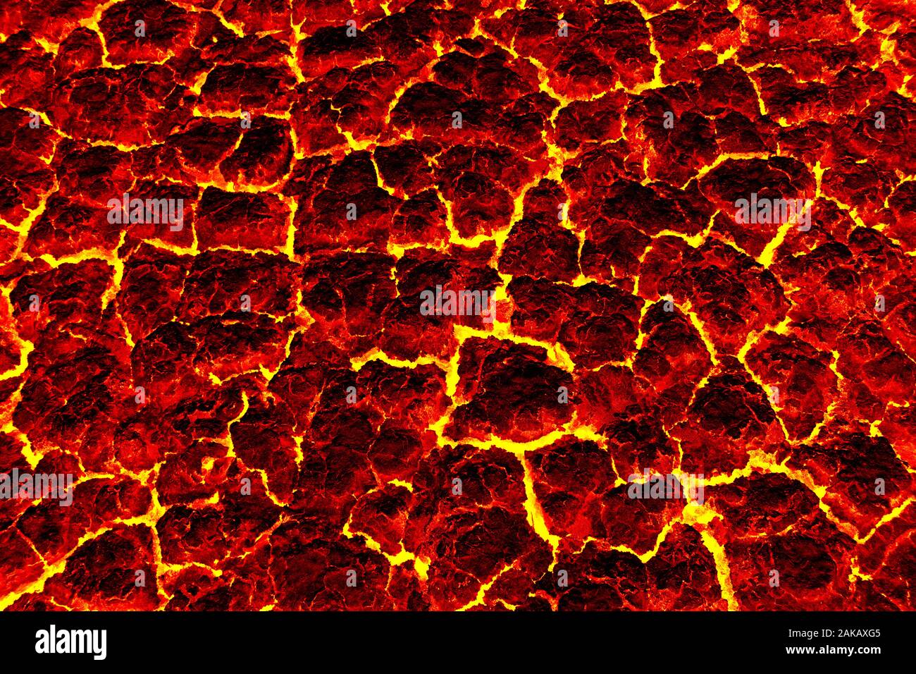 The lava drought in dry ground, Concept lava drought Stock Photo - Alamy