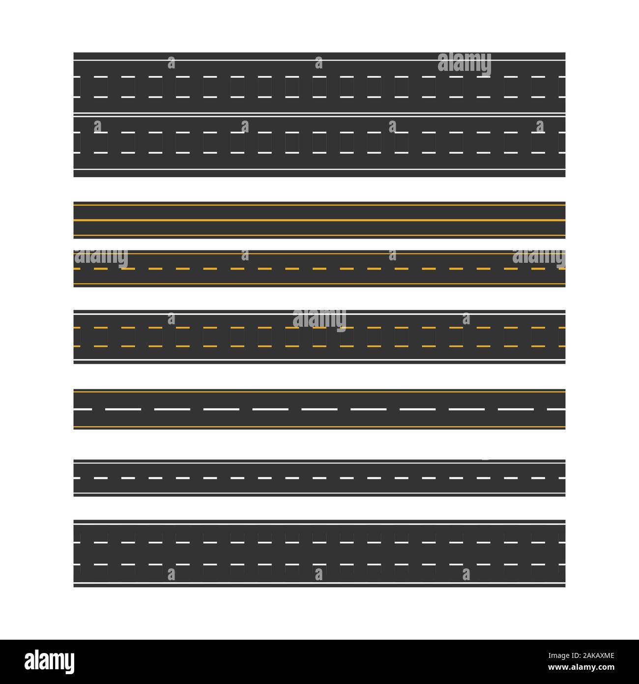 Horizontal Road Vector Png