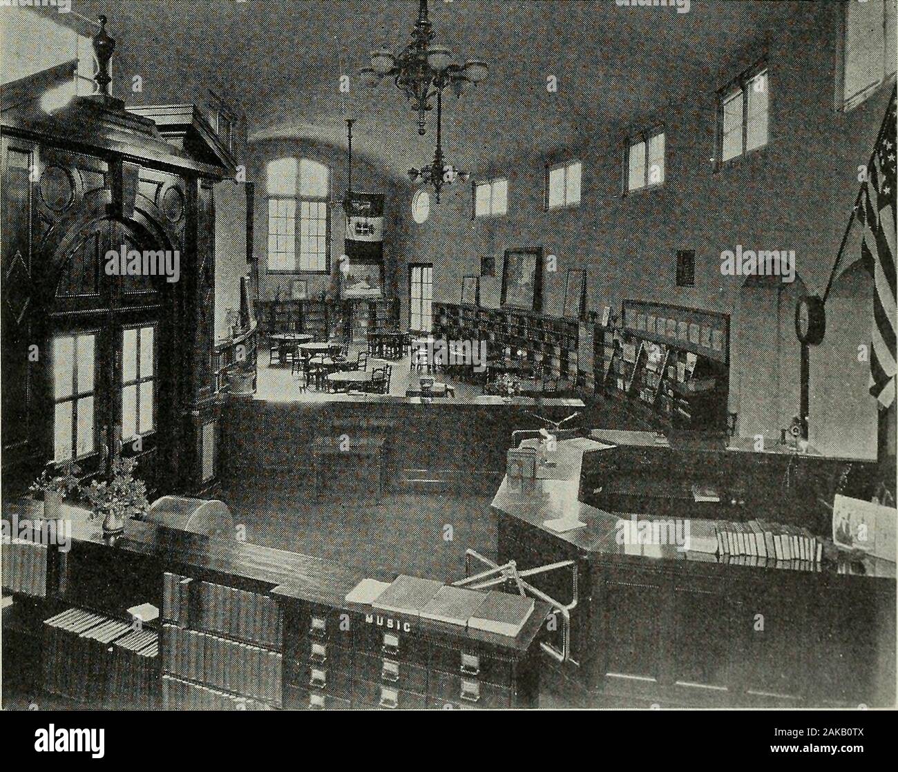 Architect and engineer . EAU ELEVATION, LINCOLN HEIGHTS BRANCH ...