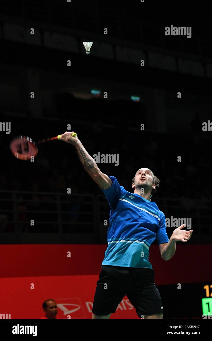 Kuala Lumpur, Malaysia. 8th Jan, 2020. Jan O Jorgensen of Denmark ...