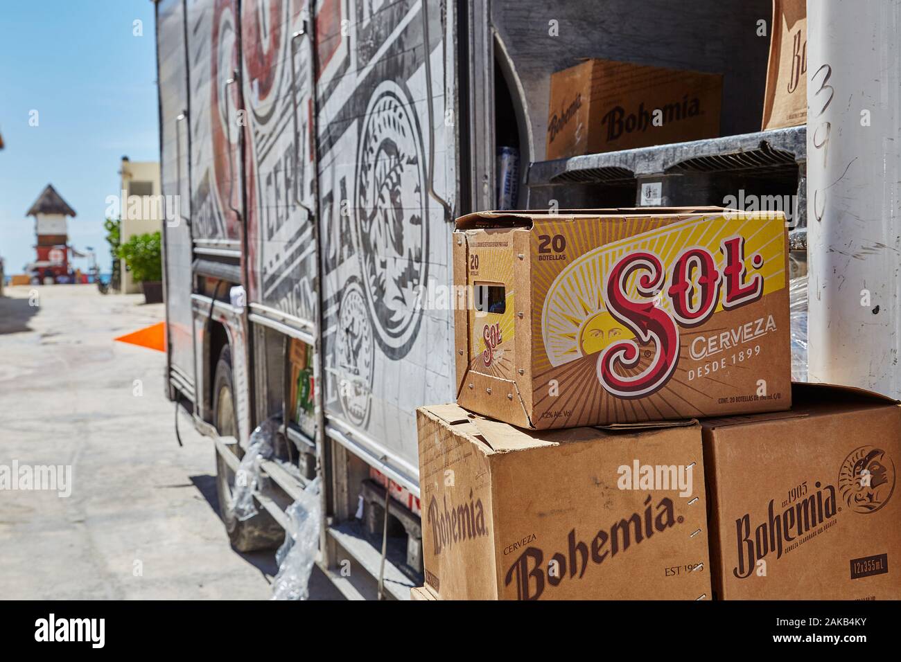 Sol beer bottle hi-res stock photography and images - Alamy