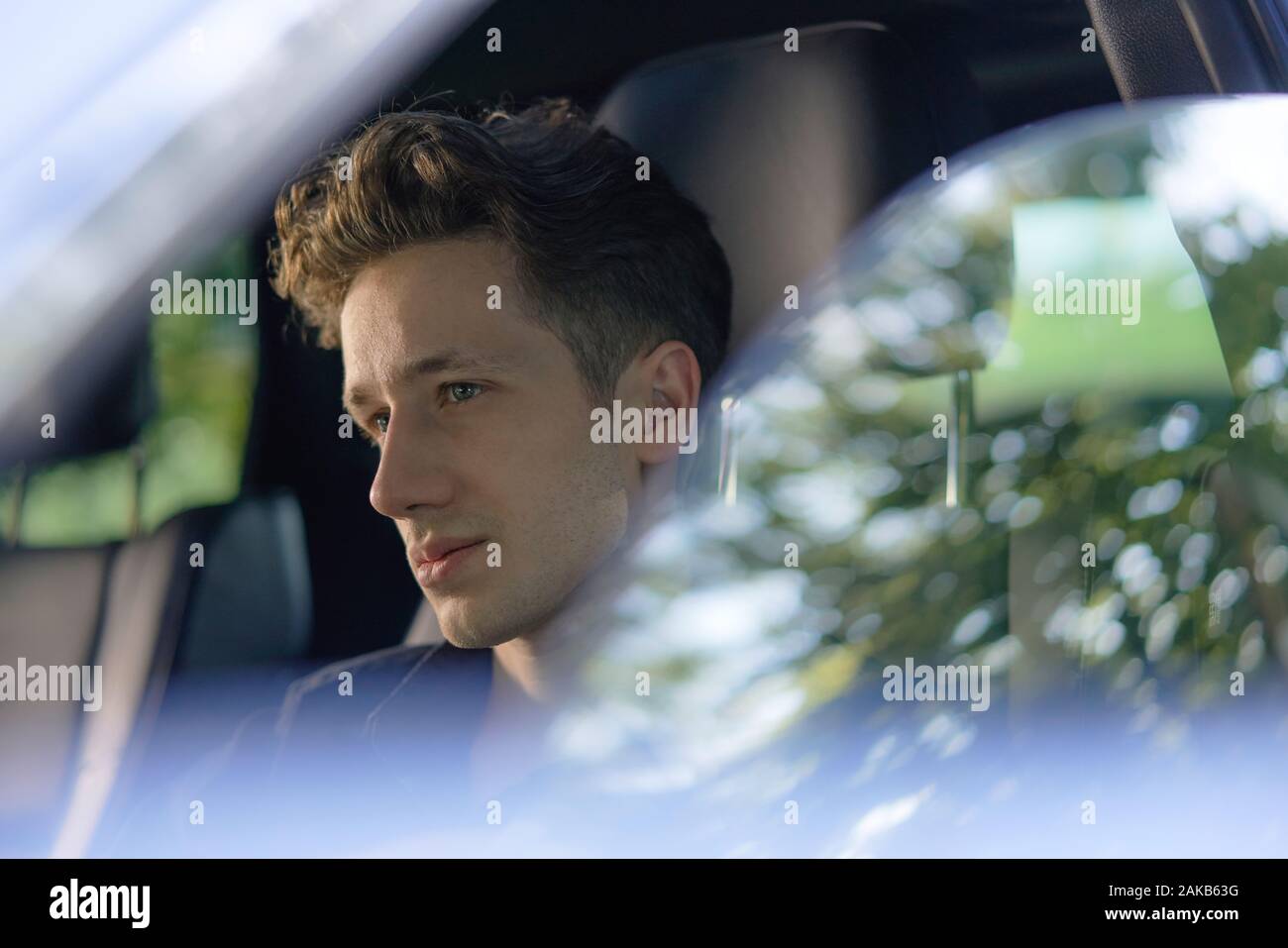 Reflection reflections in car window hi-res stock photography and ...