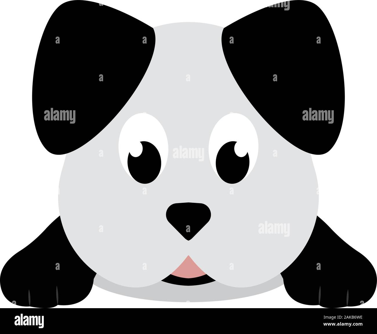 Cartoon of a pretty doggy Stock Vector Image & Art - Alamy