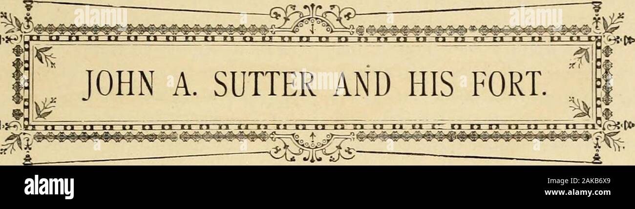 California sacramento sutter fort hi-res stock photography and images ...