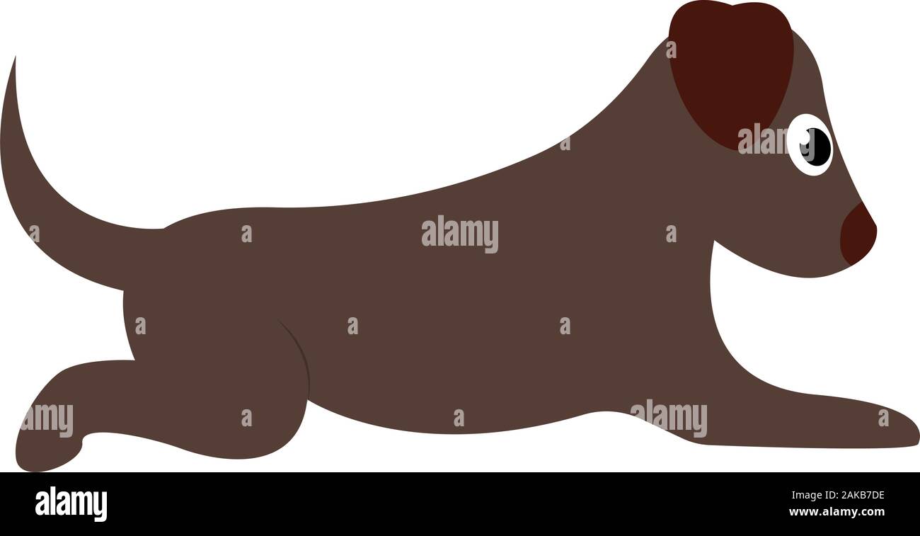 Cartoon of a pretty doggy Stock Vector Image & Art - Alamy