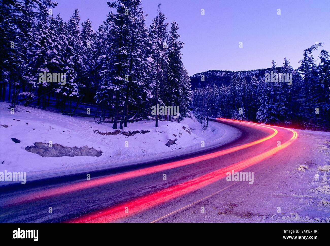 Road in banff national park hi-res stock photography and images - Alamy