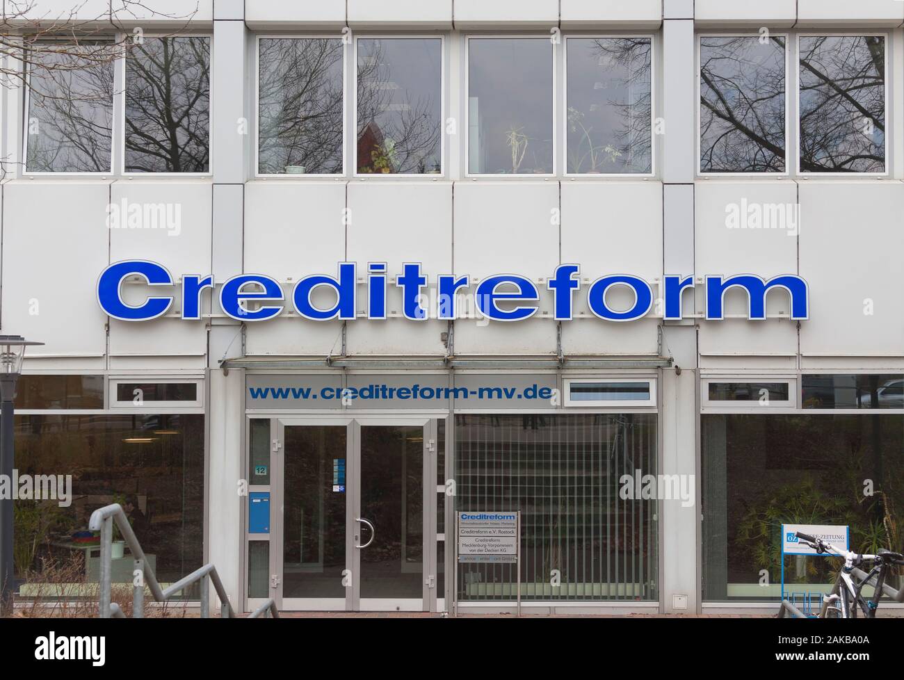 Creditreform in Rostock Stock Photo - Alamy