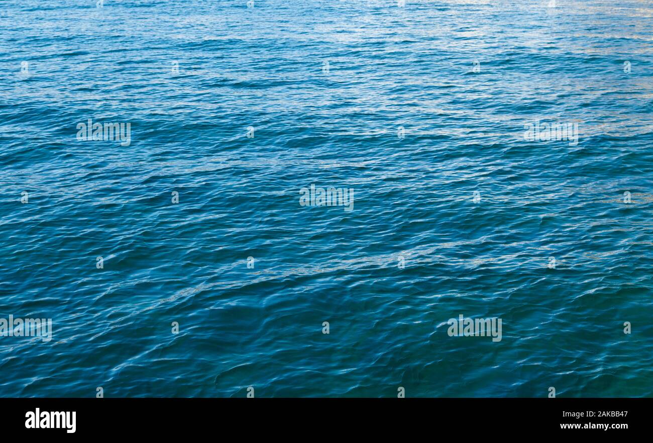 Clear water texture in blue. Background of the ocean and the sea ...