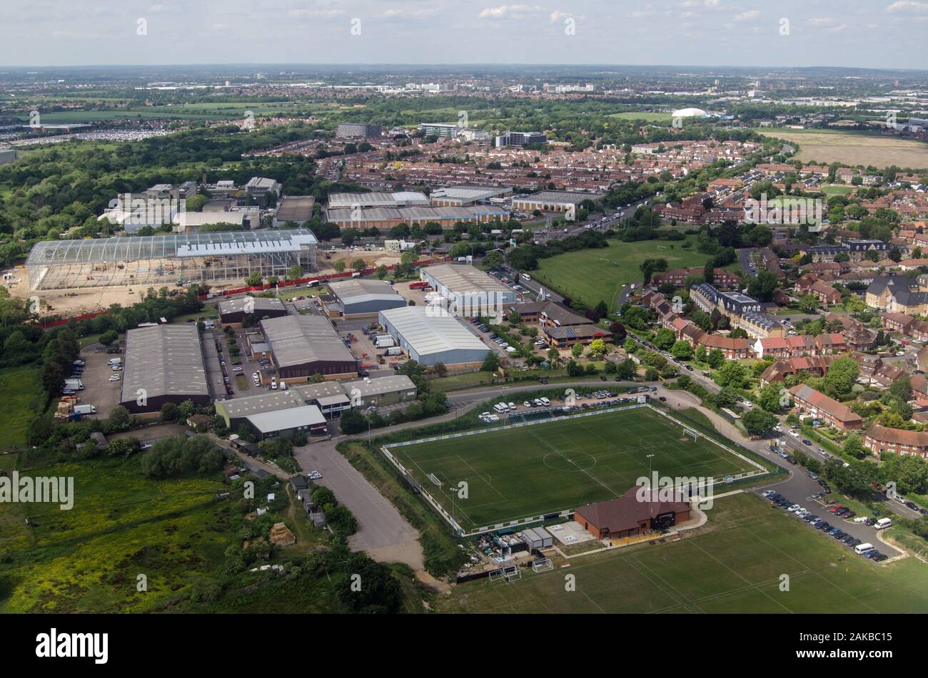 Hounslow aerial view hi-res stock photography and images - Alamy