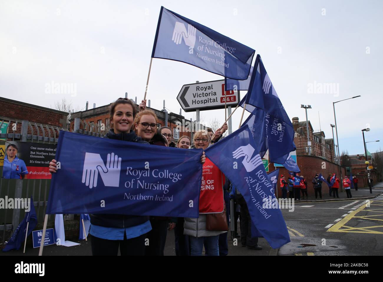 Belfast, County Antrim, Northern Ireland, 08 Jan 2020 - About 9,000 ...