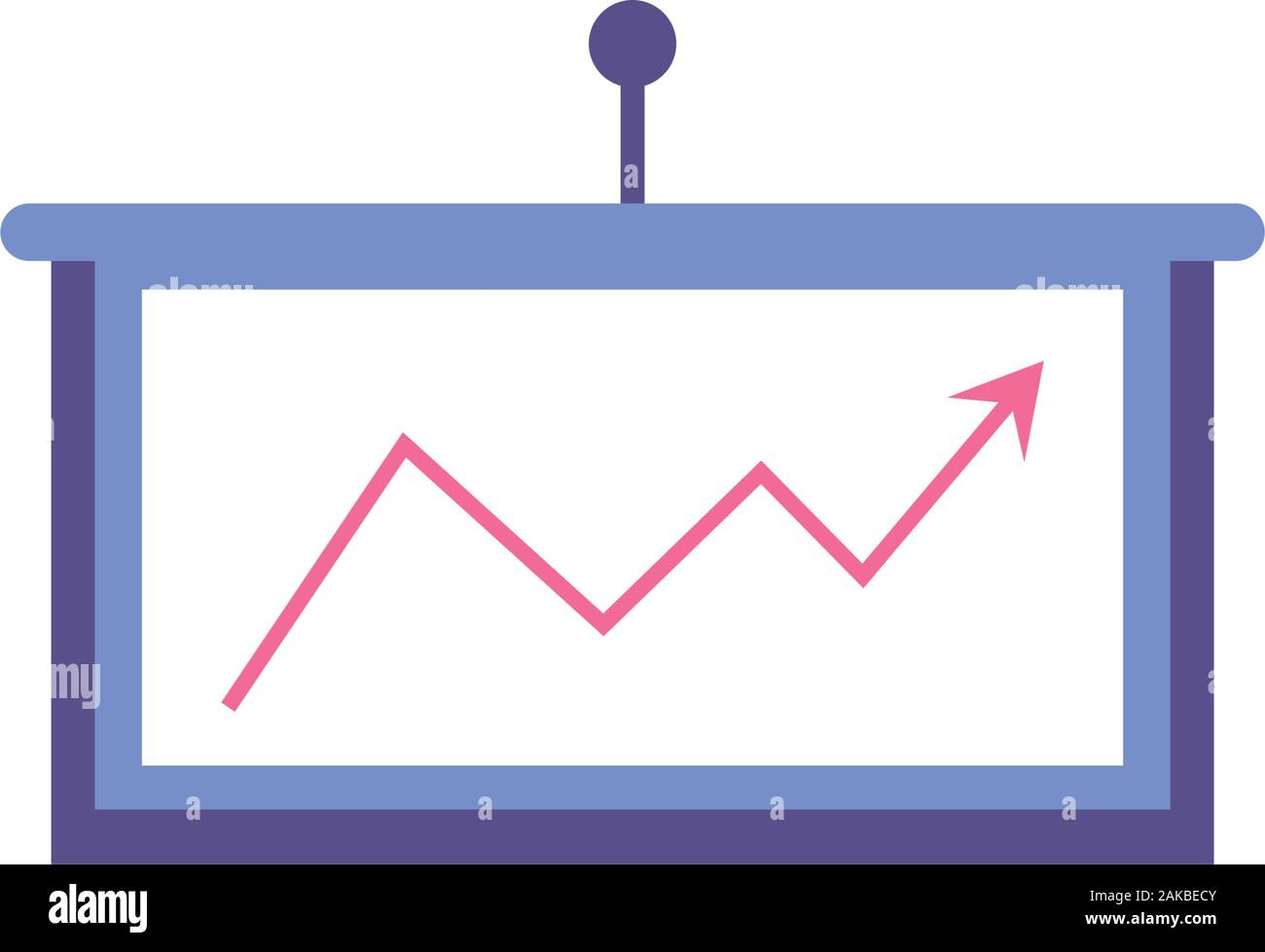 Arrow increase over board design, Workflow infographic data information ...