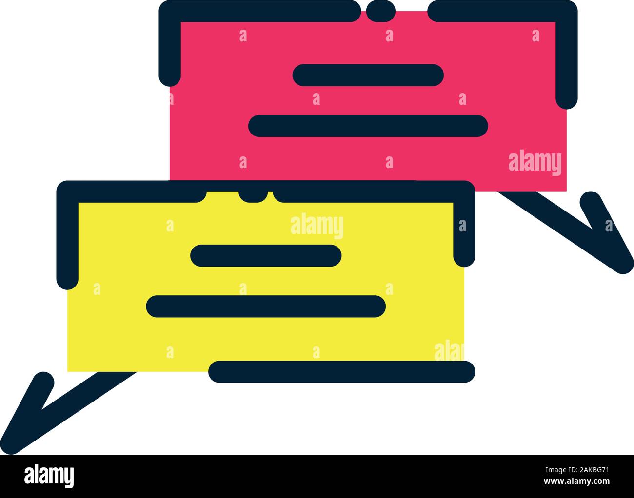 Communication bubbles design, Message discussion conversation talk and ...