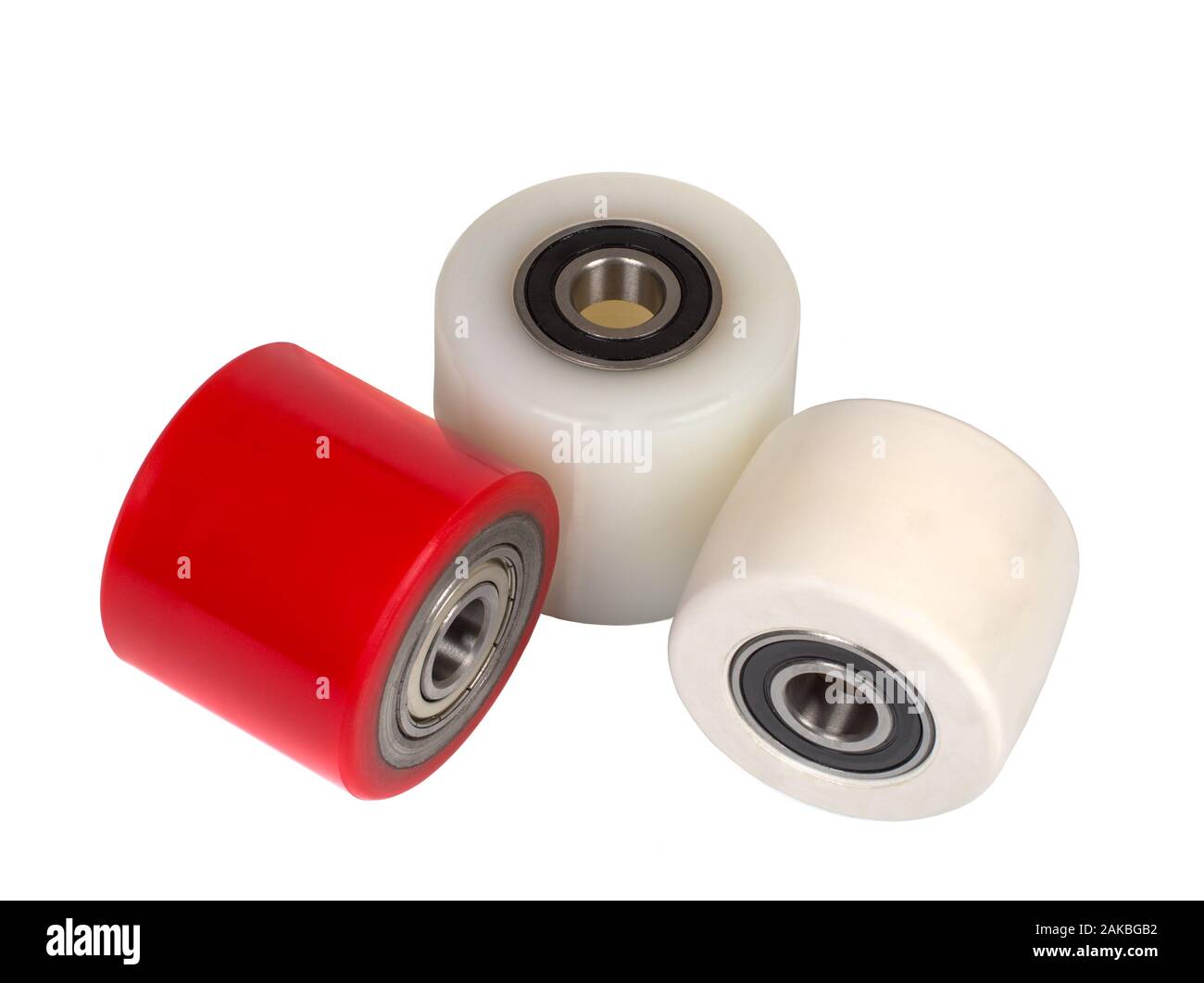 Rollers for lifting equipment Stock Photo - Alamy