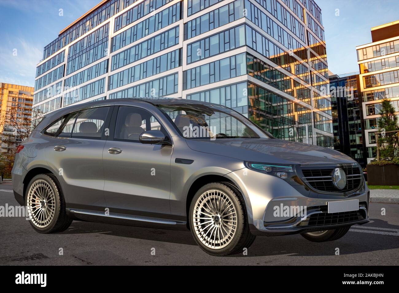 Mercedes-Benz EQC: The first Mercedes-only electric generation Stock ...
