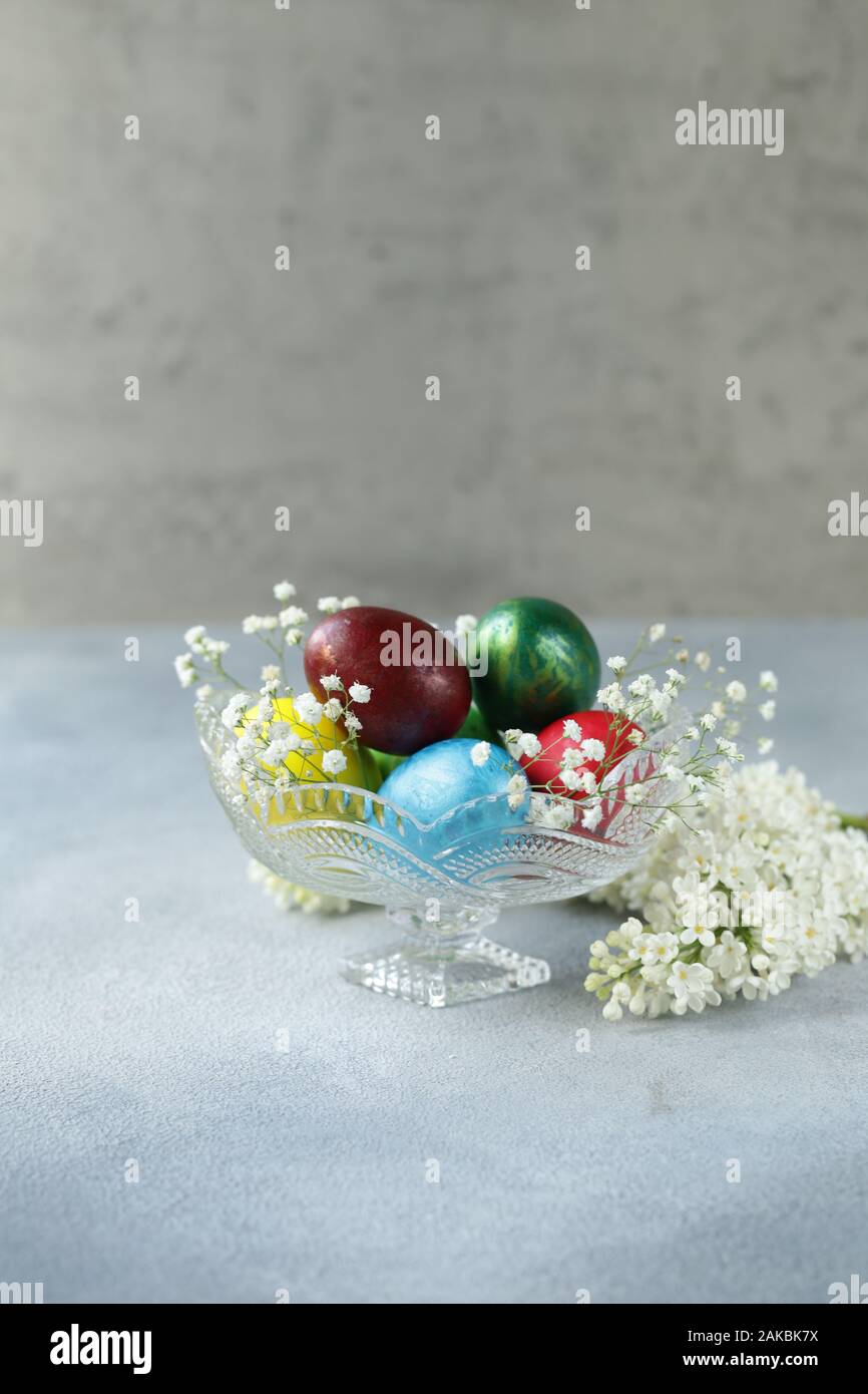 traditional easter decorative eggs for the holiday Stock Photo - Alamy