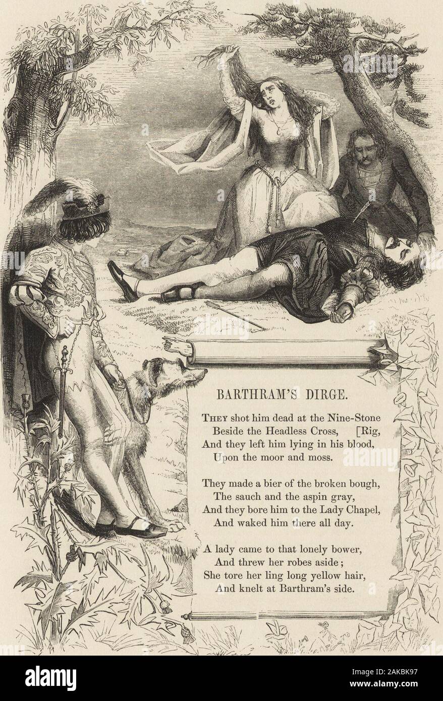 The book of British ballads . 294. Fauny MIan de]. irred. bia.ust,ou sc ...