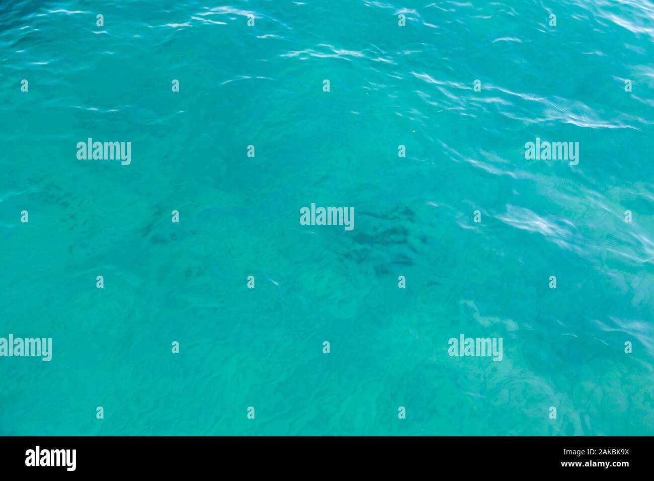 Clear water texture in blue. Background of the ocean and the sea ...