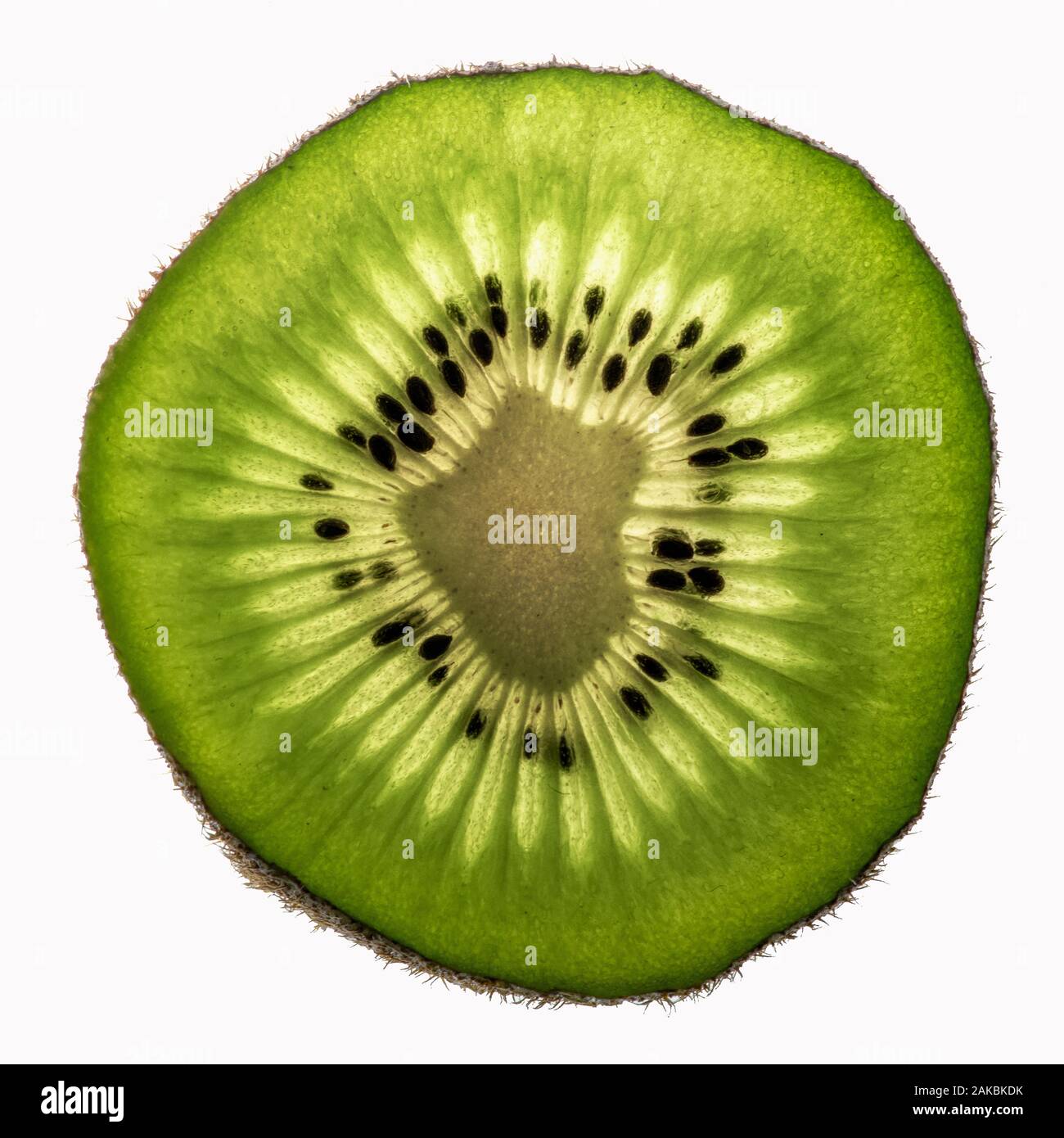 Kiwi slice. Green kiwifruit. Organic fresh fruit. kiwi isolated on ...