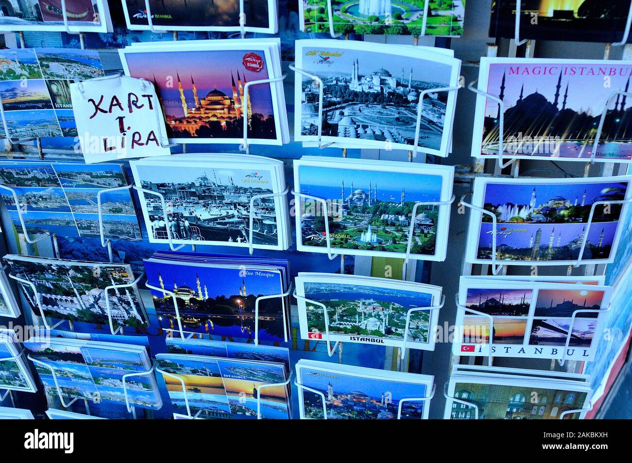 Postcards istanbul hi-res stock photography and images - Alamy