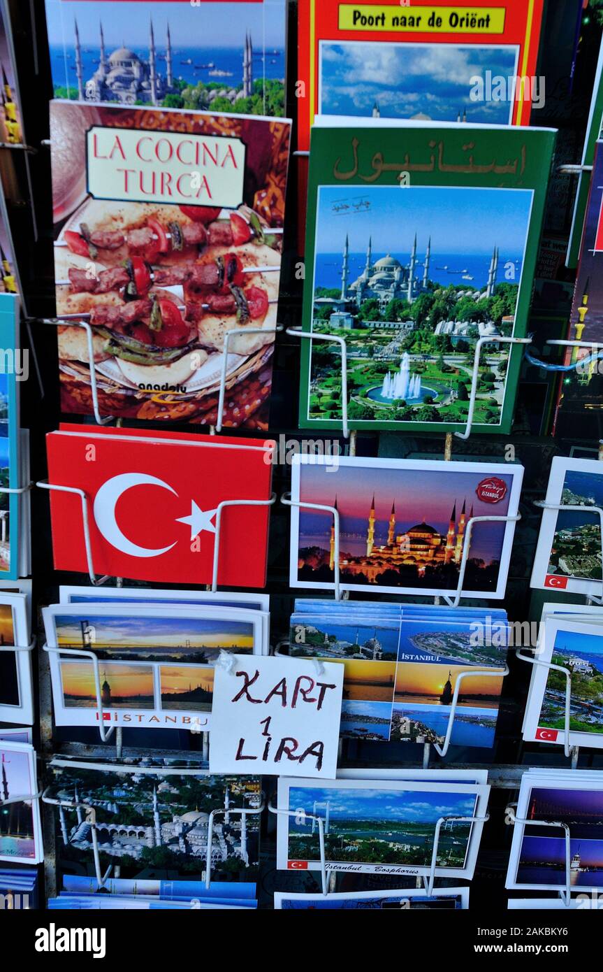 Postcards istanbul hi-res stock photography and images - Alamy