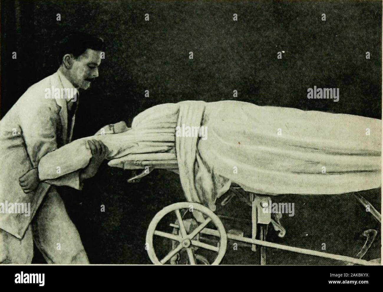 The art of anaesthesia . Fig. 55.—Sylvester method of artificial ...