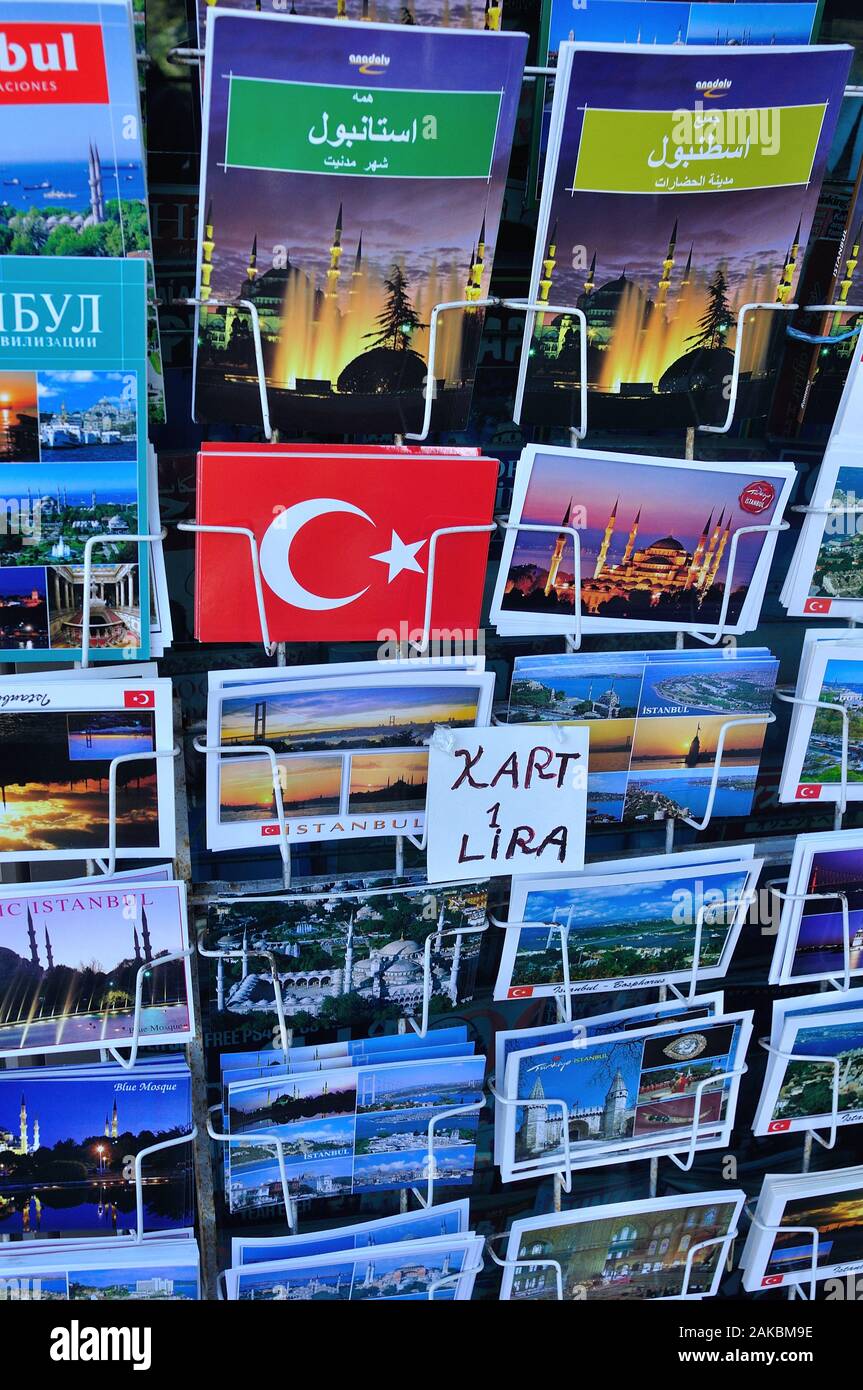 Postcards istanbul hi-res stock photography and images - Alamy