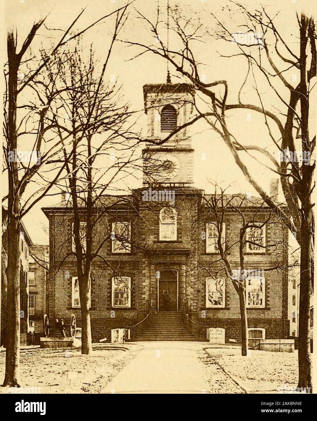 Providence in colonial times . Old State House North Main Street, built ...