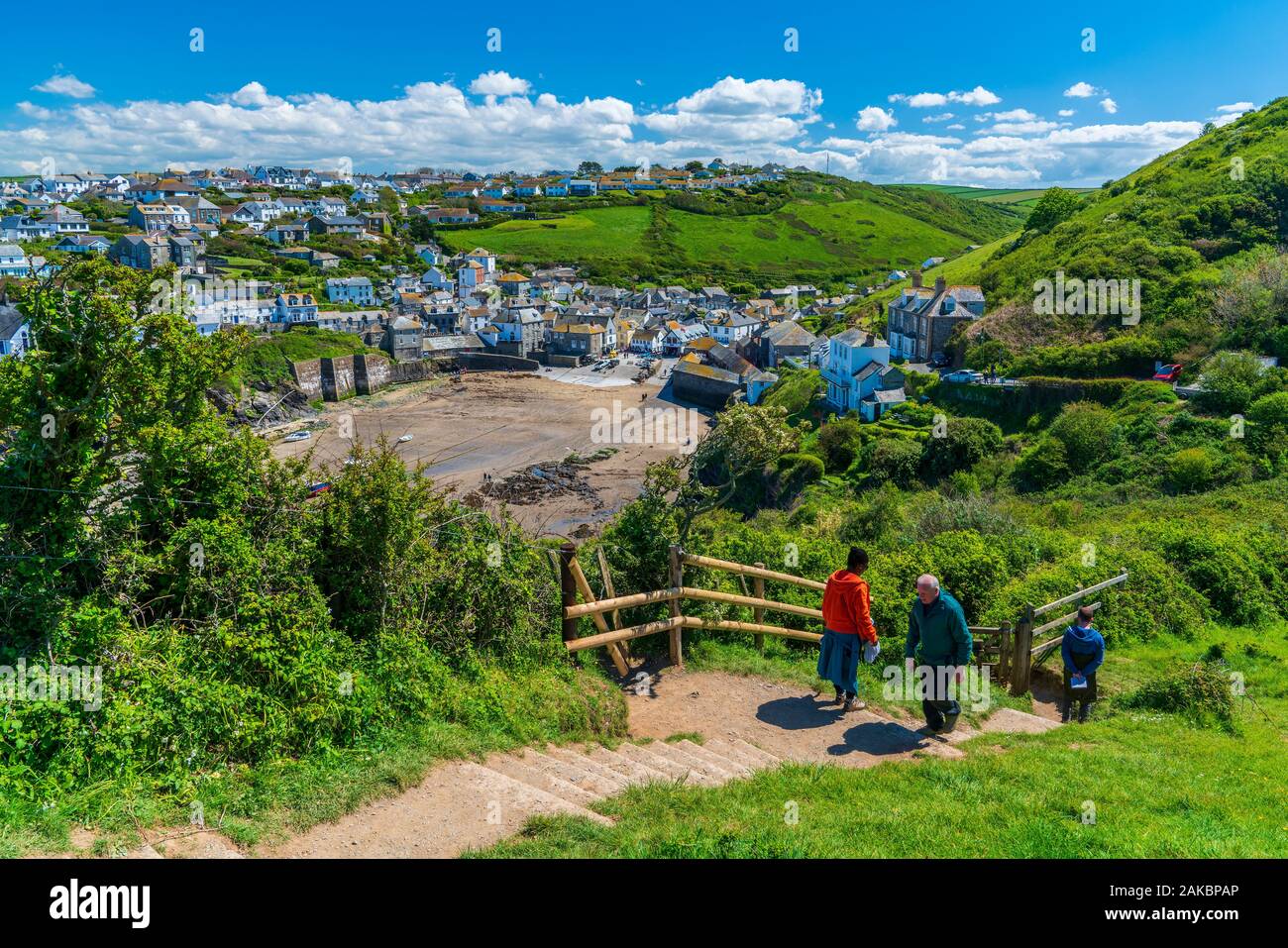 Port Isaac, Cornwall, England, United KIngdom, Europe Stock Photo - Alamy