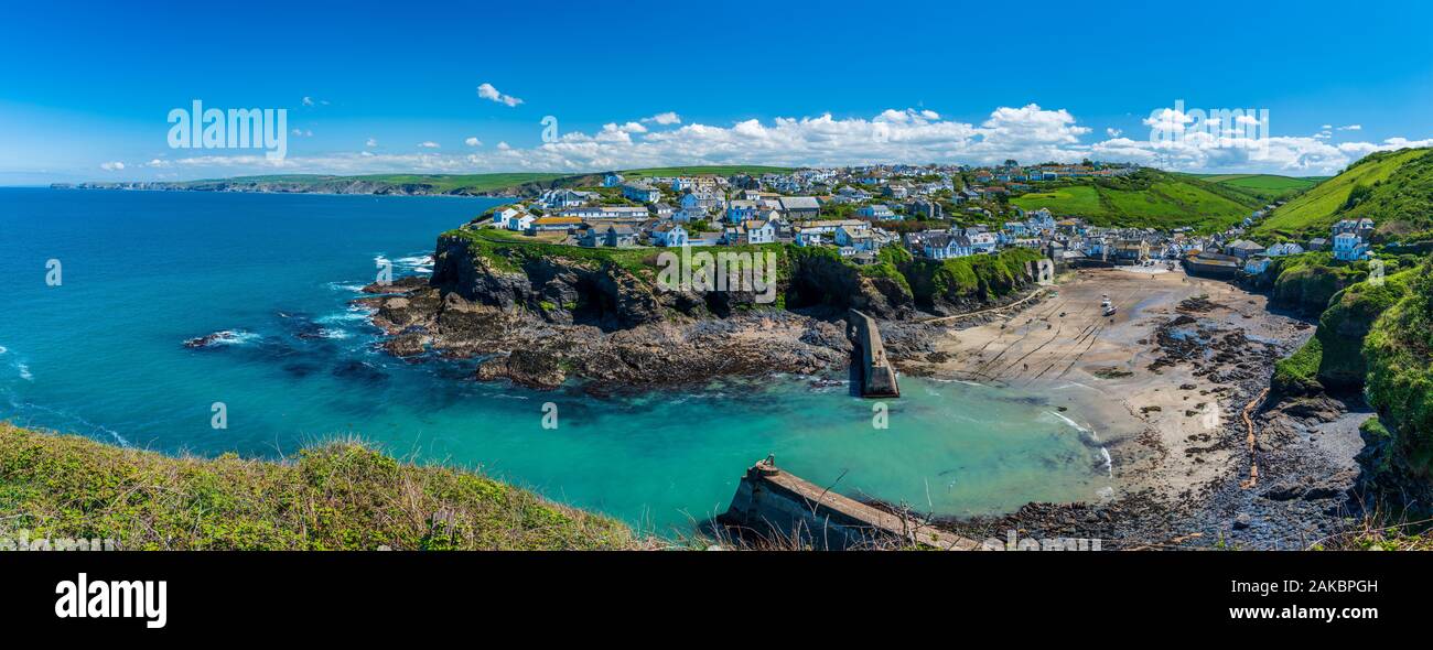 Port Isaac, Cornwall, England, United KIngdom, Europe Stock Photo - Alamy