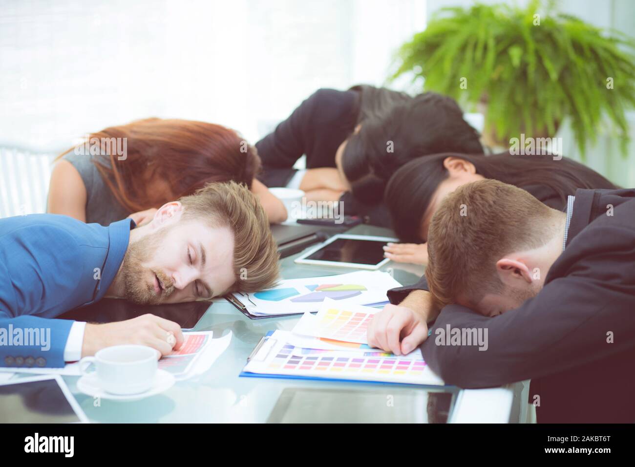 Boring meeting hi-res stock photography and images - Alamy