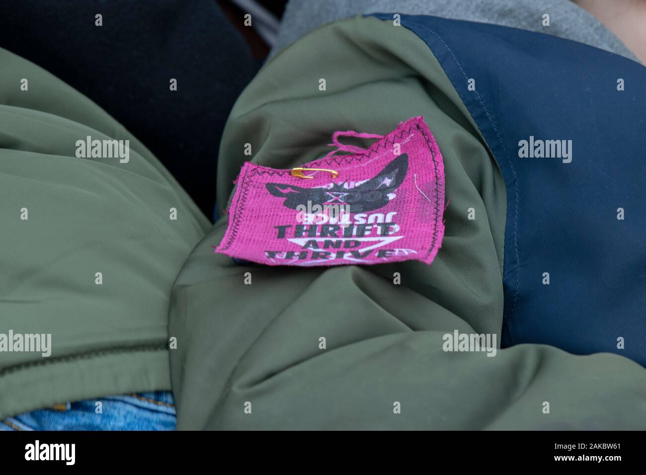 Logo From The Rebellion Extinction Group At The Demonstration On The ...