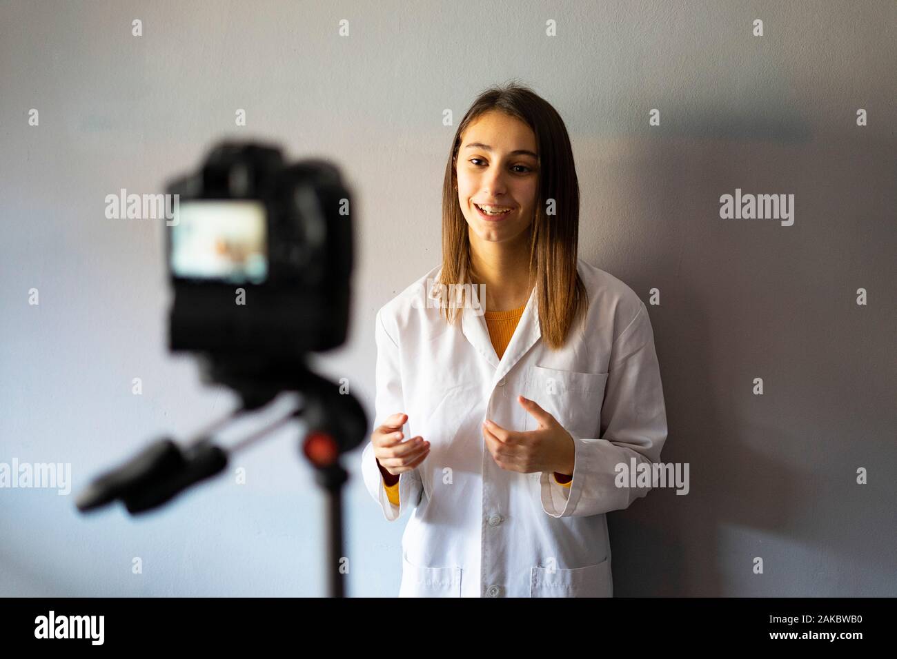 Doctor concept medicine recording hi-res stock photography and images ...
