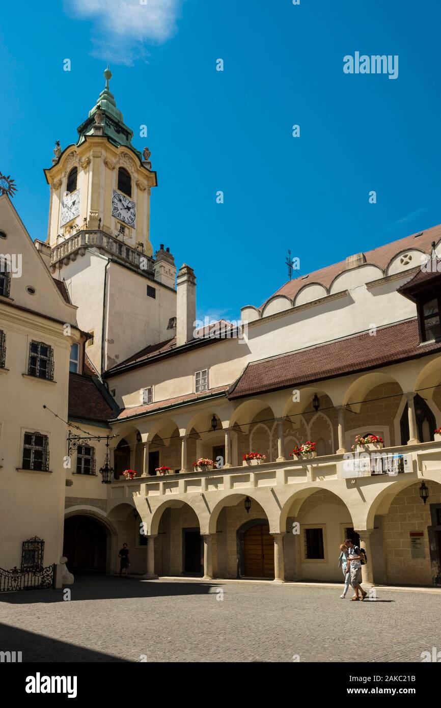 Slovakia, Bratislava, historical center, Primate Palace (Primacialny ...