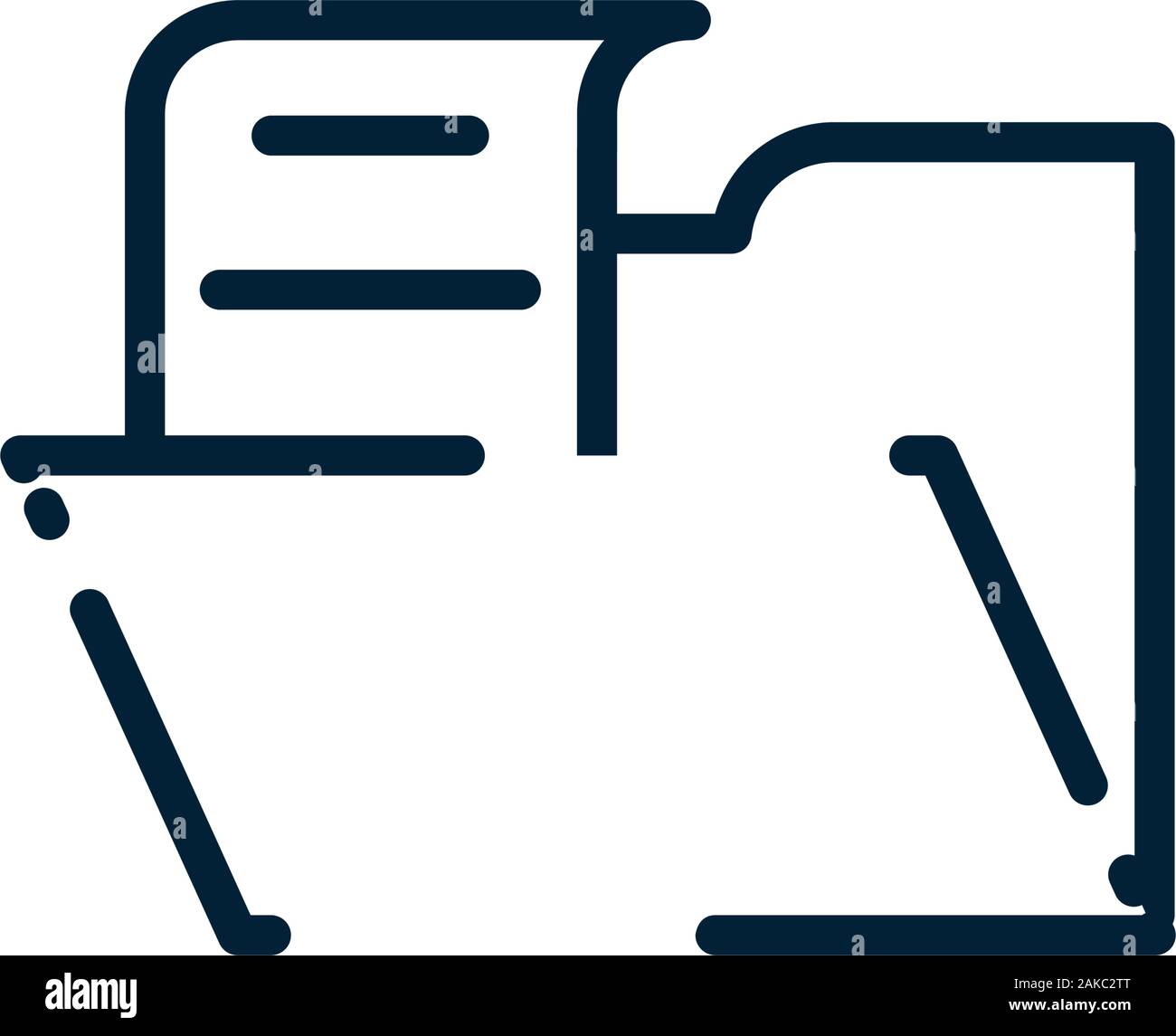 File icon design, Document data archive storage organize business ...