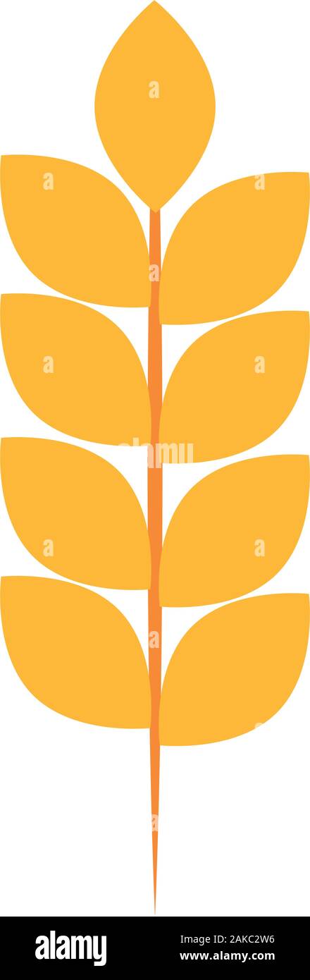 Isolated wheat icon Stock Vector Image & Art - Alamy