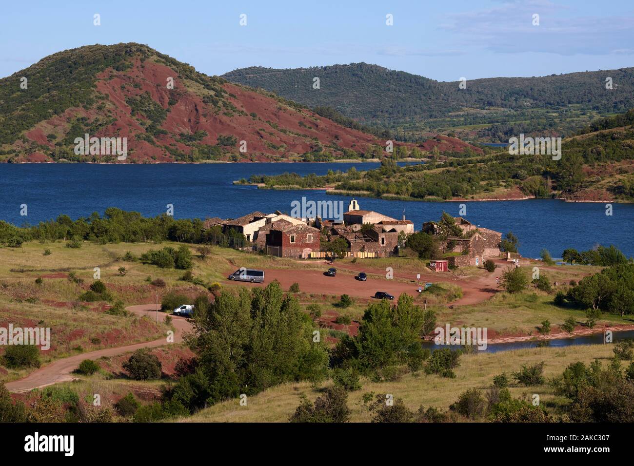 France, Herault, Celles, north of Salagou Lake Stock Photo - Alamy