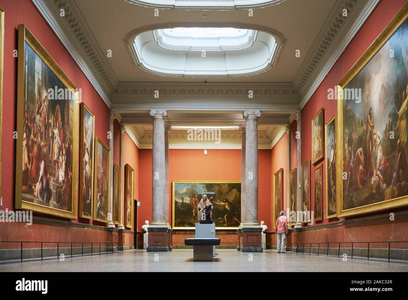 France, Herault, Montpellier, historical center, Fabre Museum, the ...