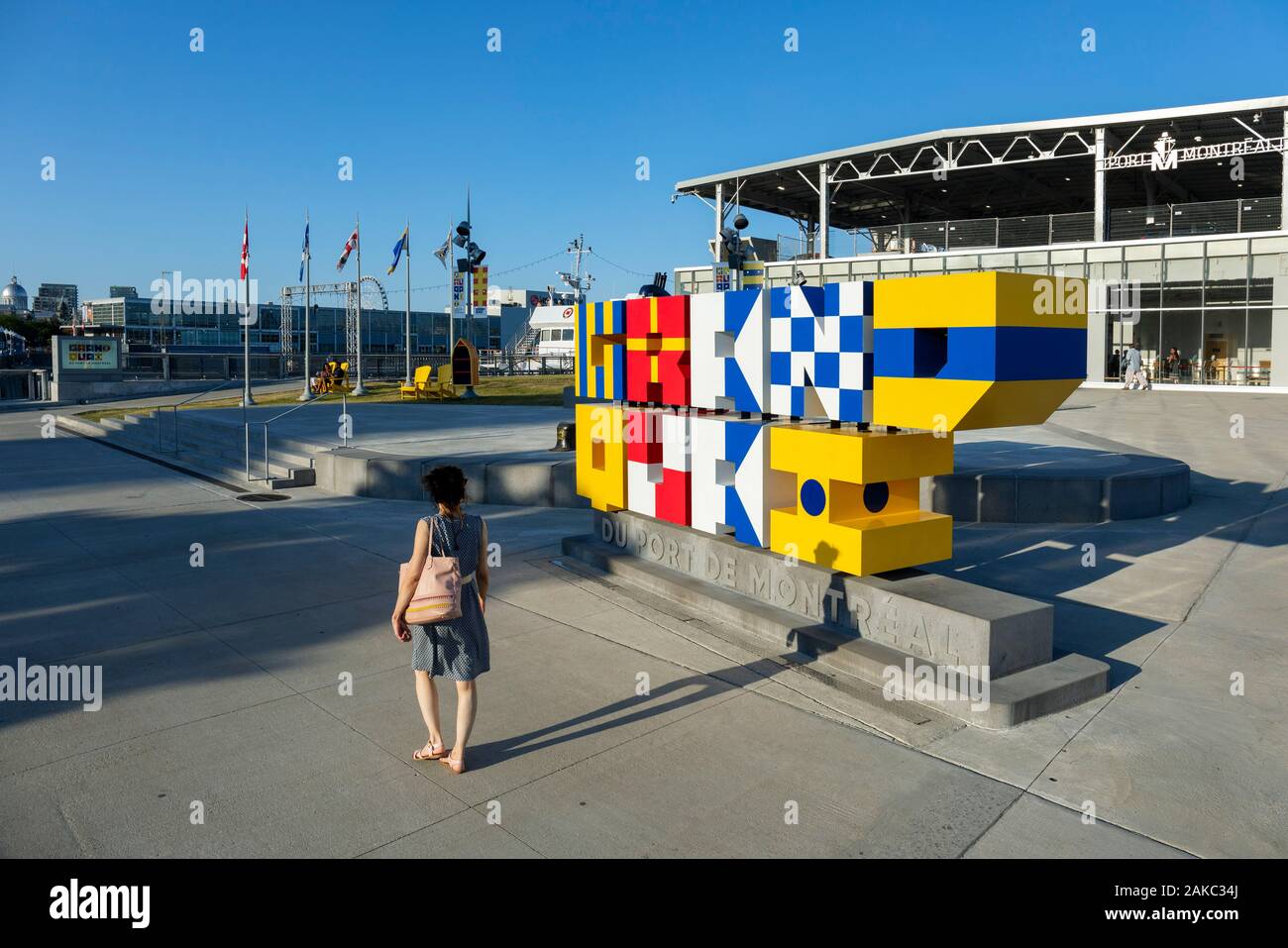 Canada, Province of Quebec, Montreal, Old Montreal, Grand Quay of the ...