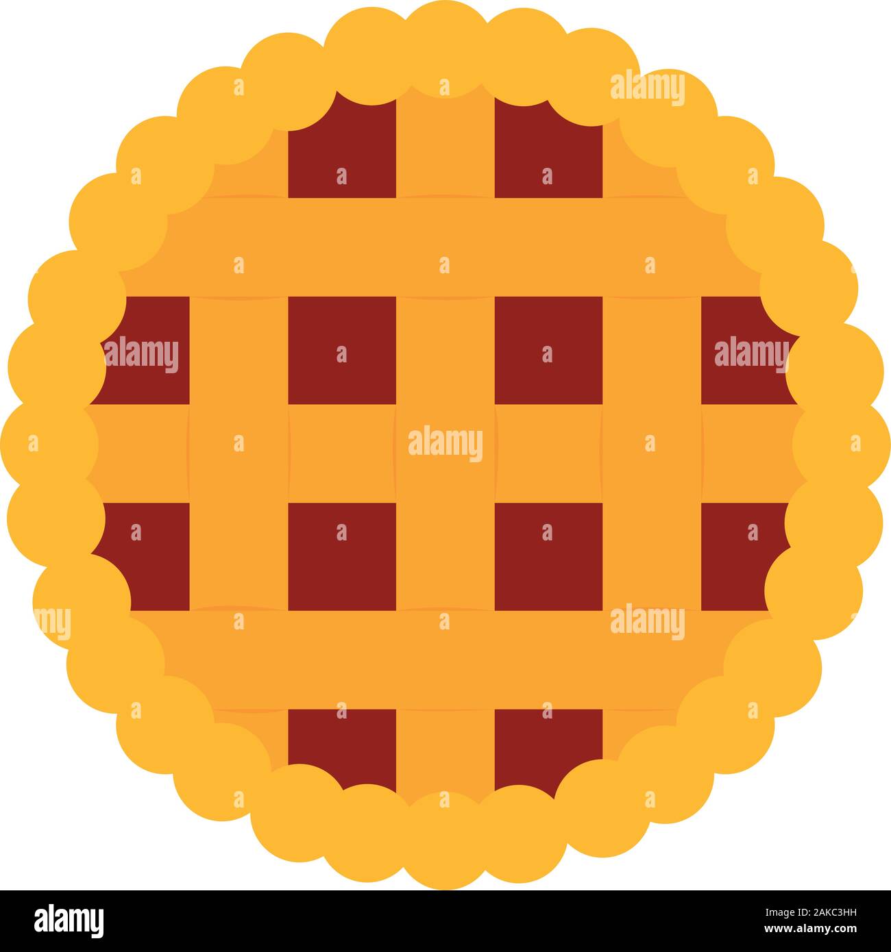 Isolated pie icon Stock Vector Image & Art - Alamy