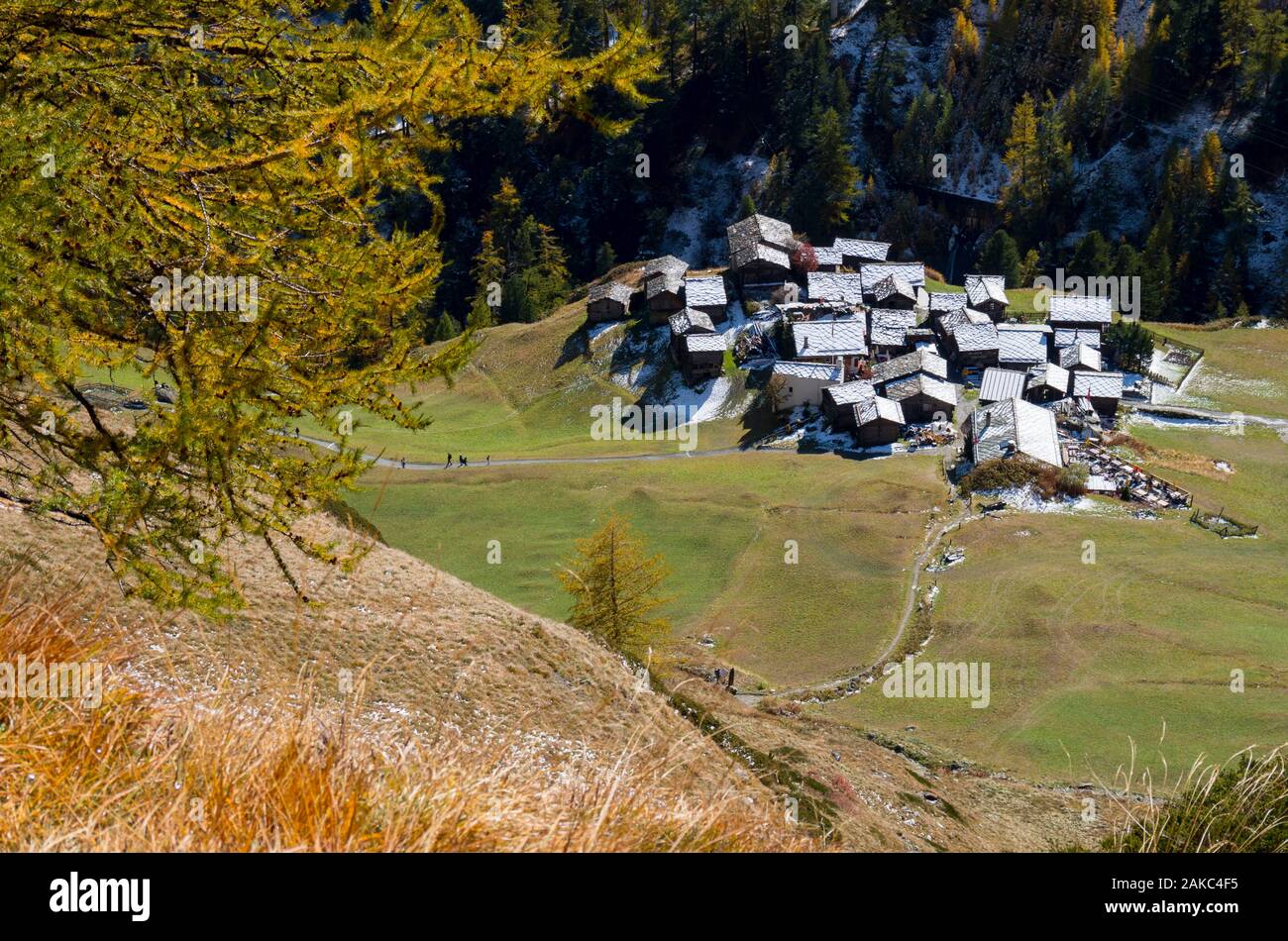 Zermatt zmutt village hi-res stock photography and images - Alamy
