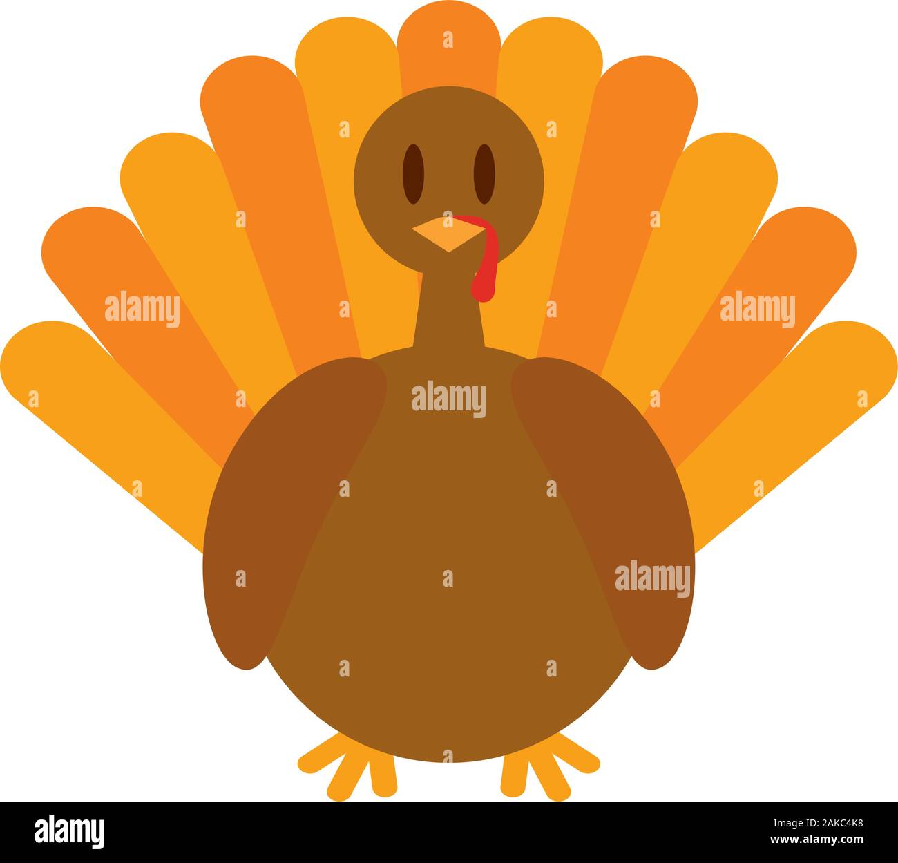 Isolated turkey icon Stock Vector Image & Art - Alamy