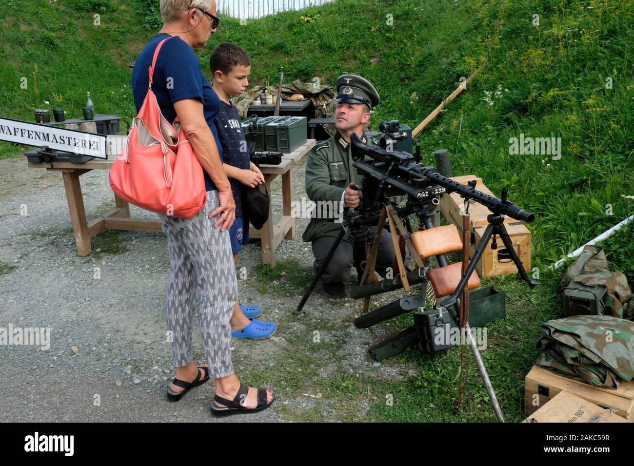 France, Territoire de Belfort, Belfort, citadel, castle courtyard ...