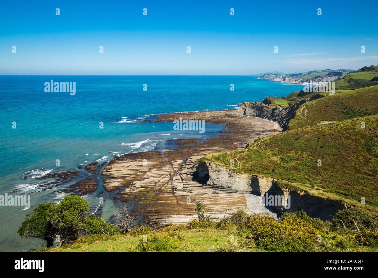 Basque coast geopark spain hi-res stock photography and images - Alamy