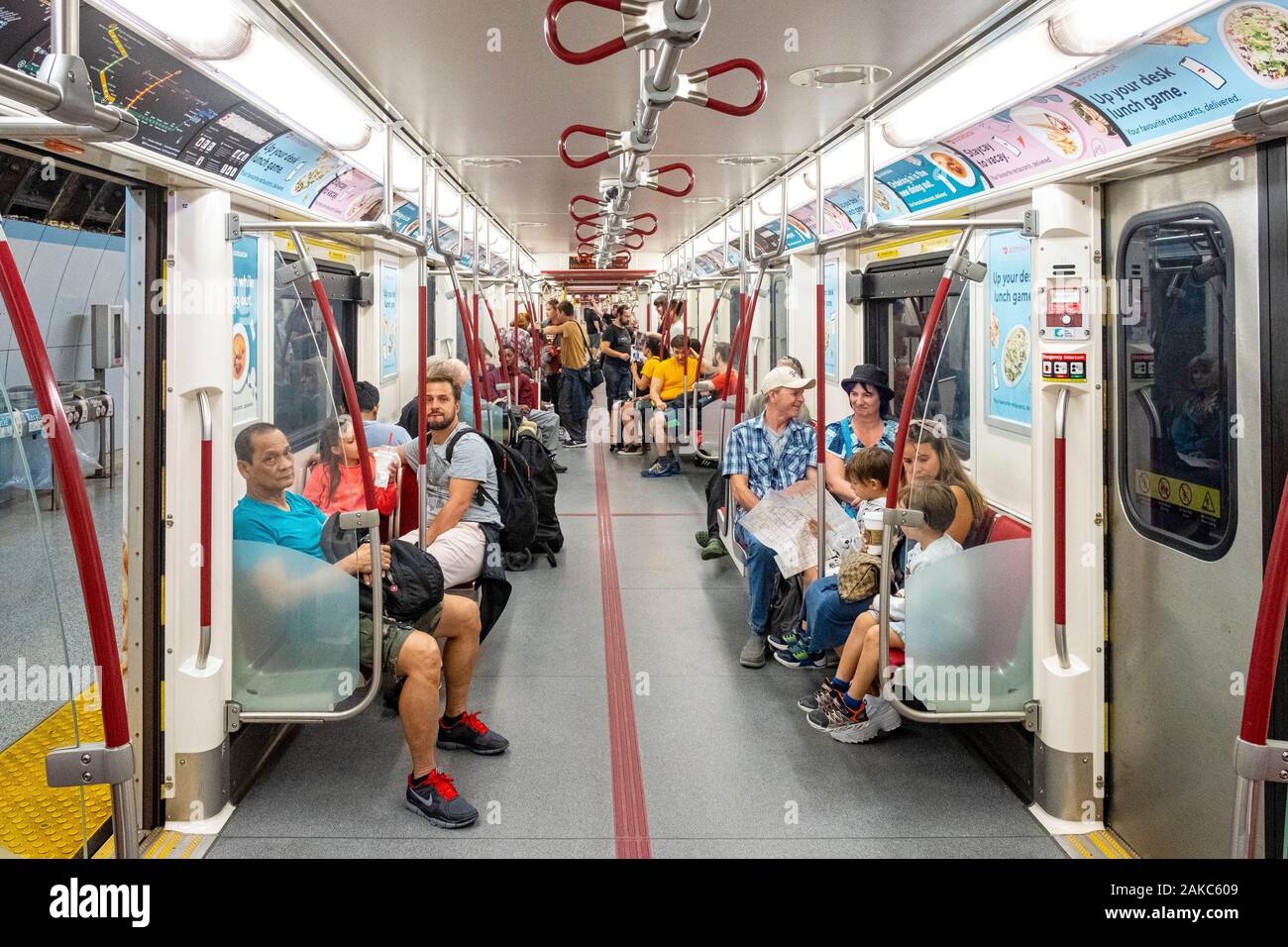 Canada, Ontario province, Toronto, Subway Stock Photo - Alamy
