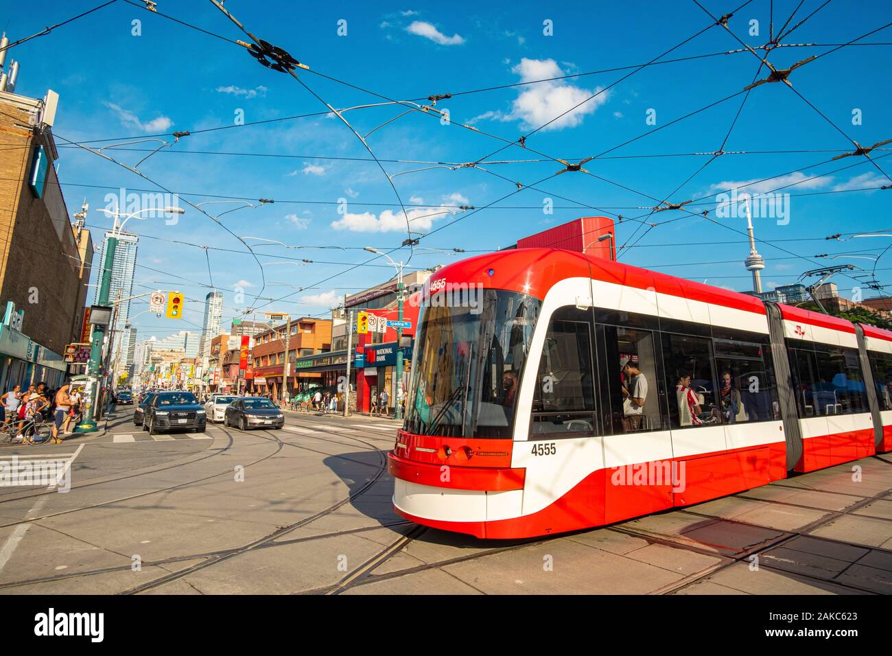 Canada, Ontario province, Toronto, streetcar Stock Photo - Alamy