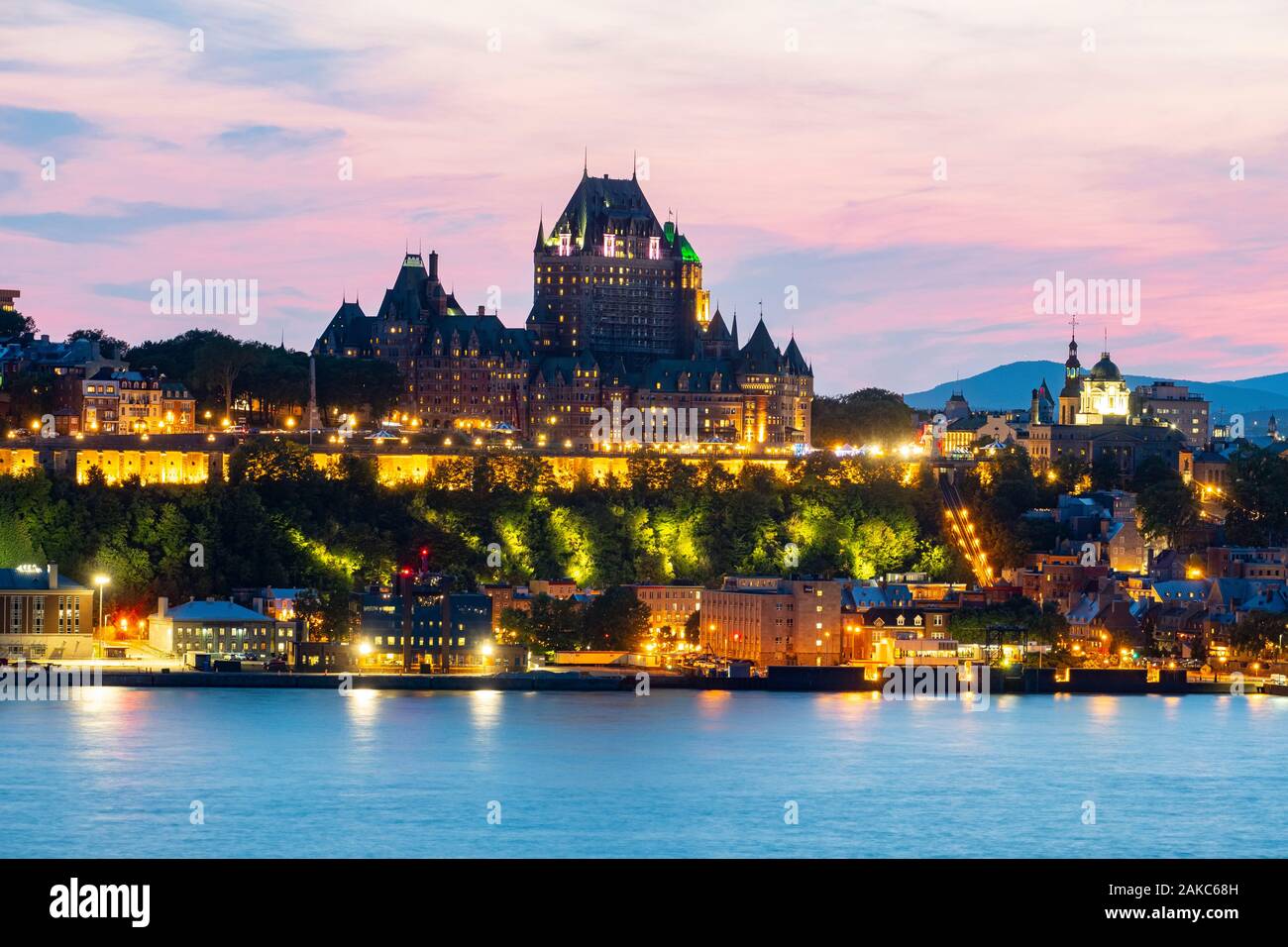 Old quebec castle hi-res stock photography and images - Alamy