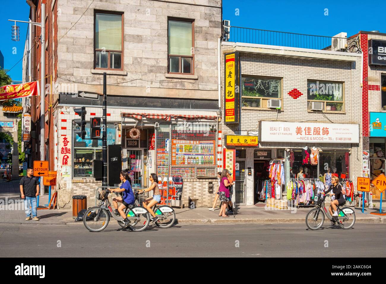 Chinatown montreal canada hi-res stock photography and images - Alamy