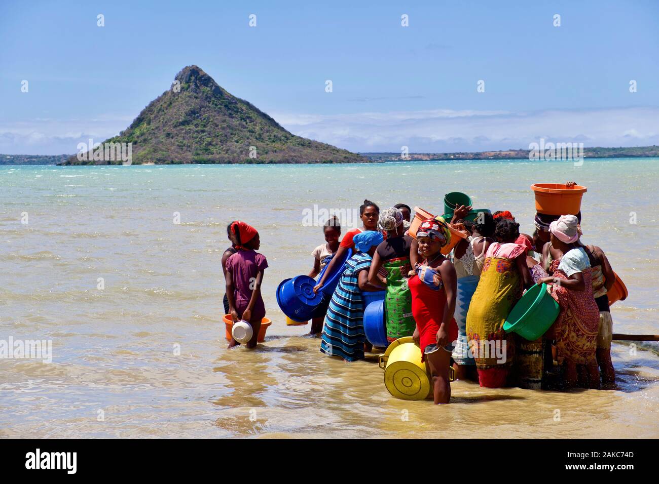 Madagascar, Diego Suarez region, Antsiranana, Diégo-Suarez bay with ...