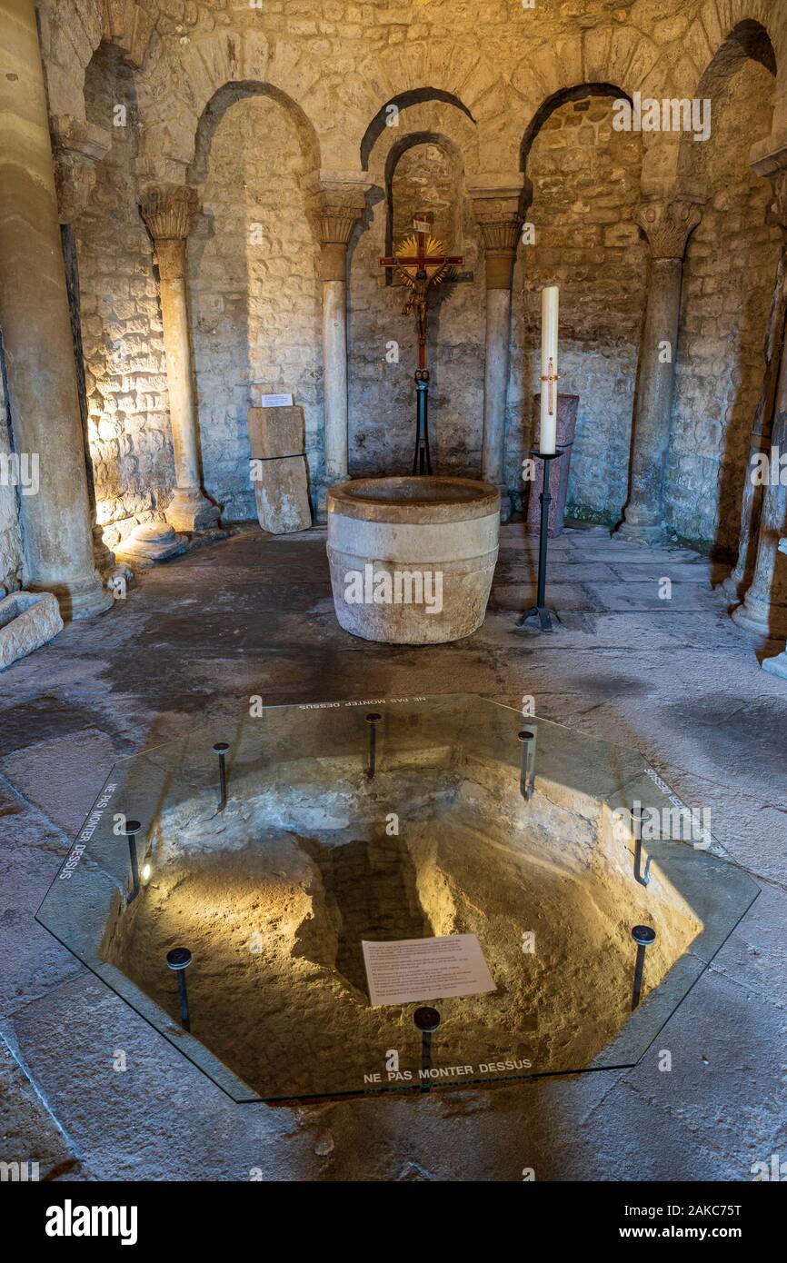 France, Vaucluse, Venasque, labeled the Most Beautiful Villages of ...